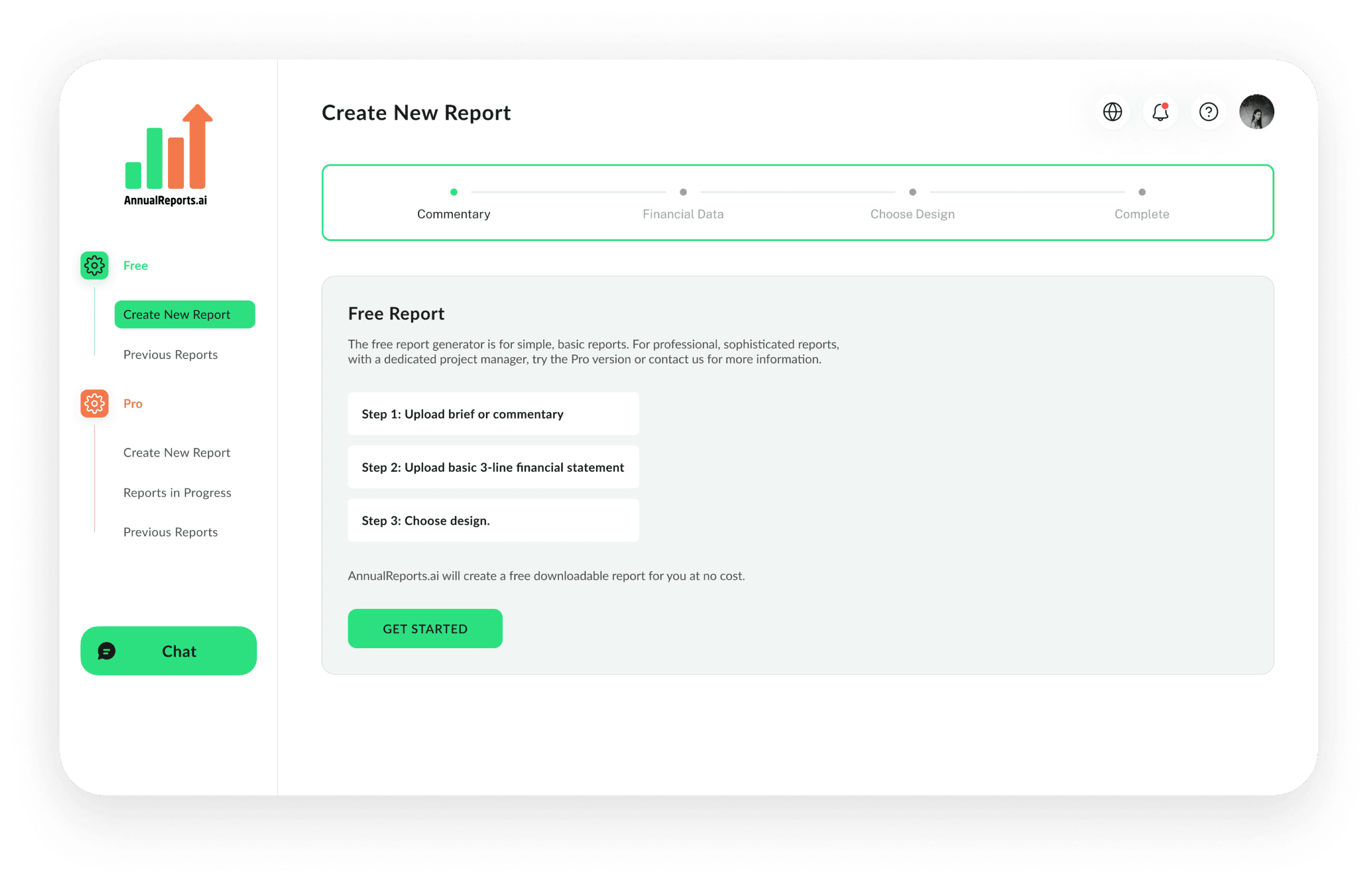 Create Business Annual Report with AI | Free Online Generator